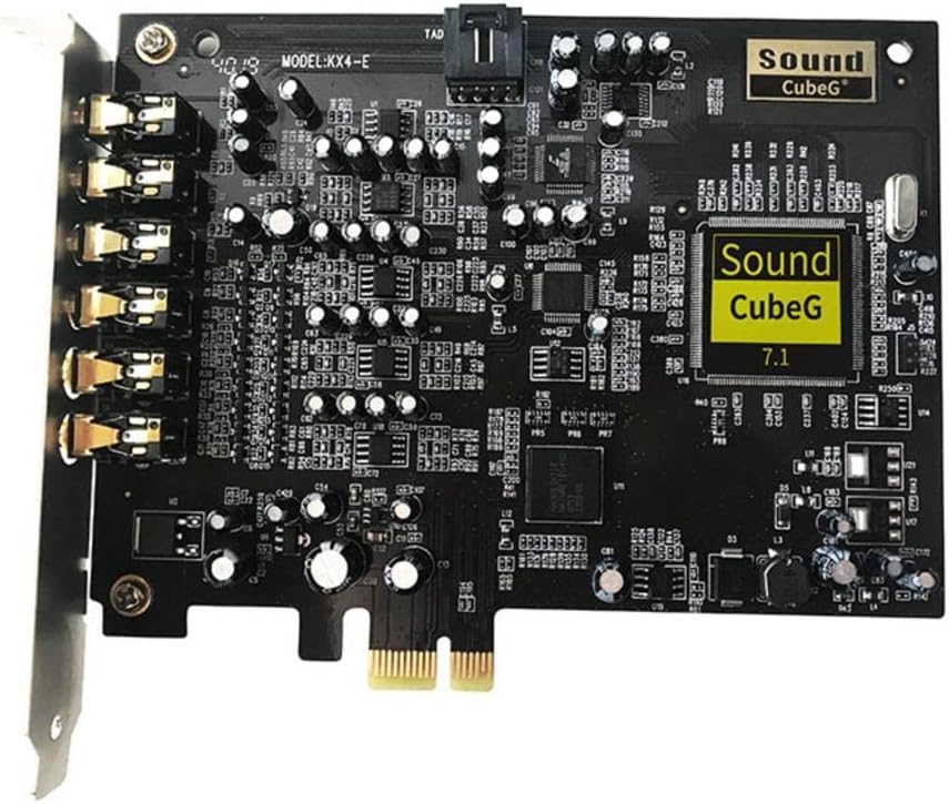 HaoYiShangPCI-E Creative Sound CubeG Audigy PCIe RX 7.1 Sound Card with ...