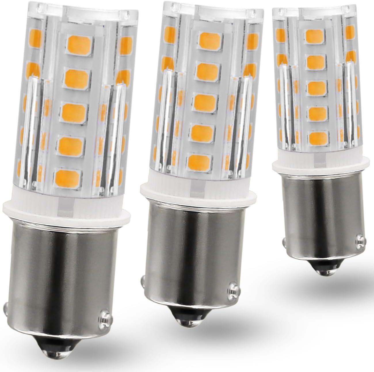 Amazon.com: 12V BA15S Led Bulbs,1156 1141 DC Bayonet Single Contact ...