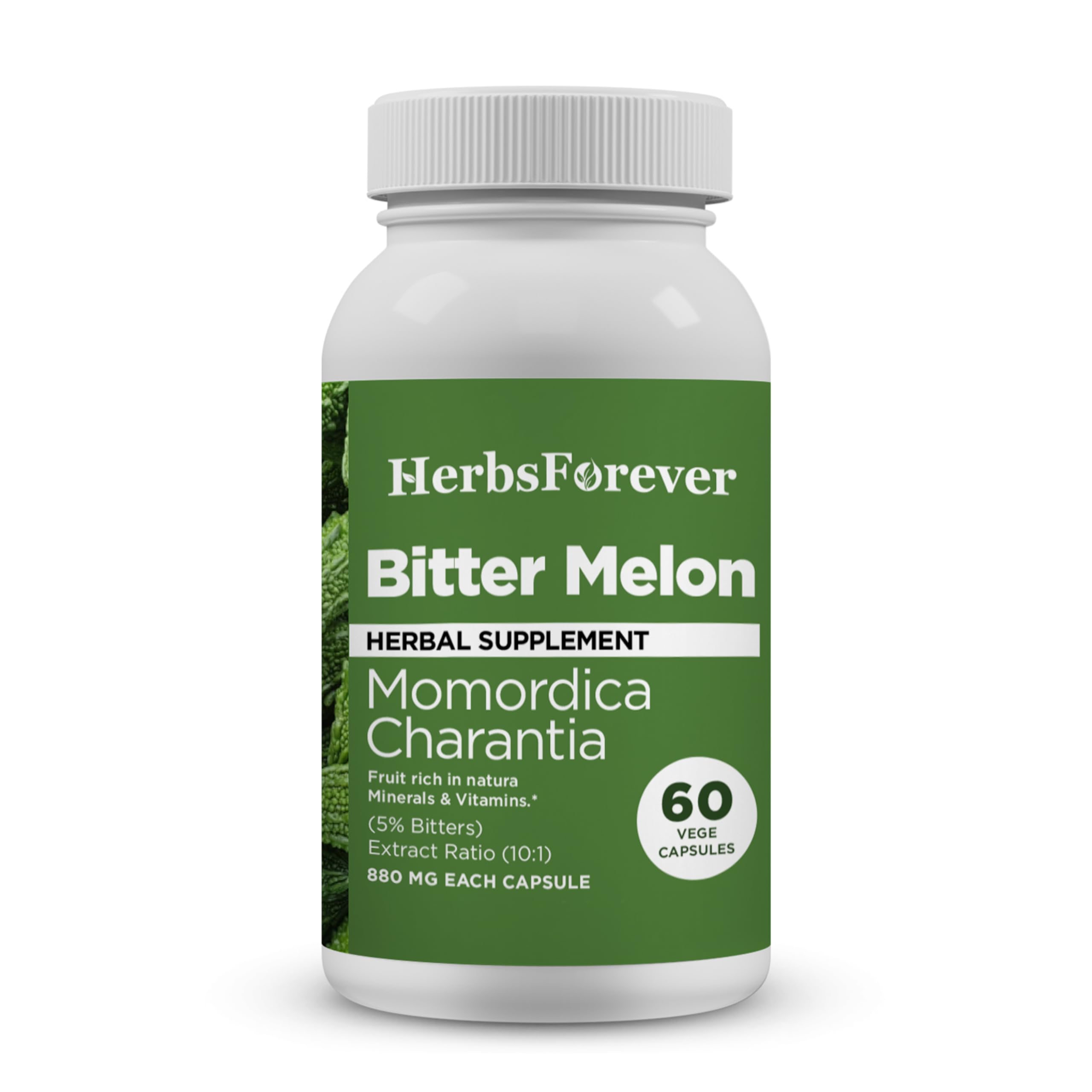 Amazon.com: Herbsforever Bitter Melon Capsules Momordica Charantia 60 ...