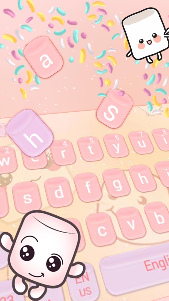 Marshmallow candy keyboard Theme - App on Amazon Appstore