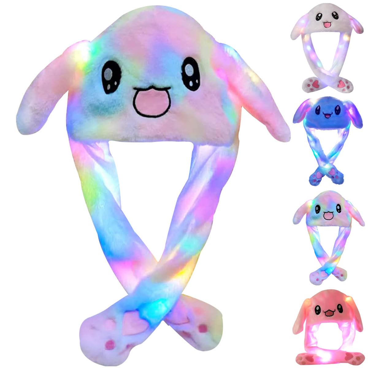 Snapklik.com : Arcimatto Animal Hat Plush Bunny Ears Moving Jumping ...