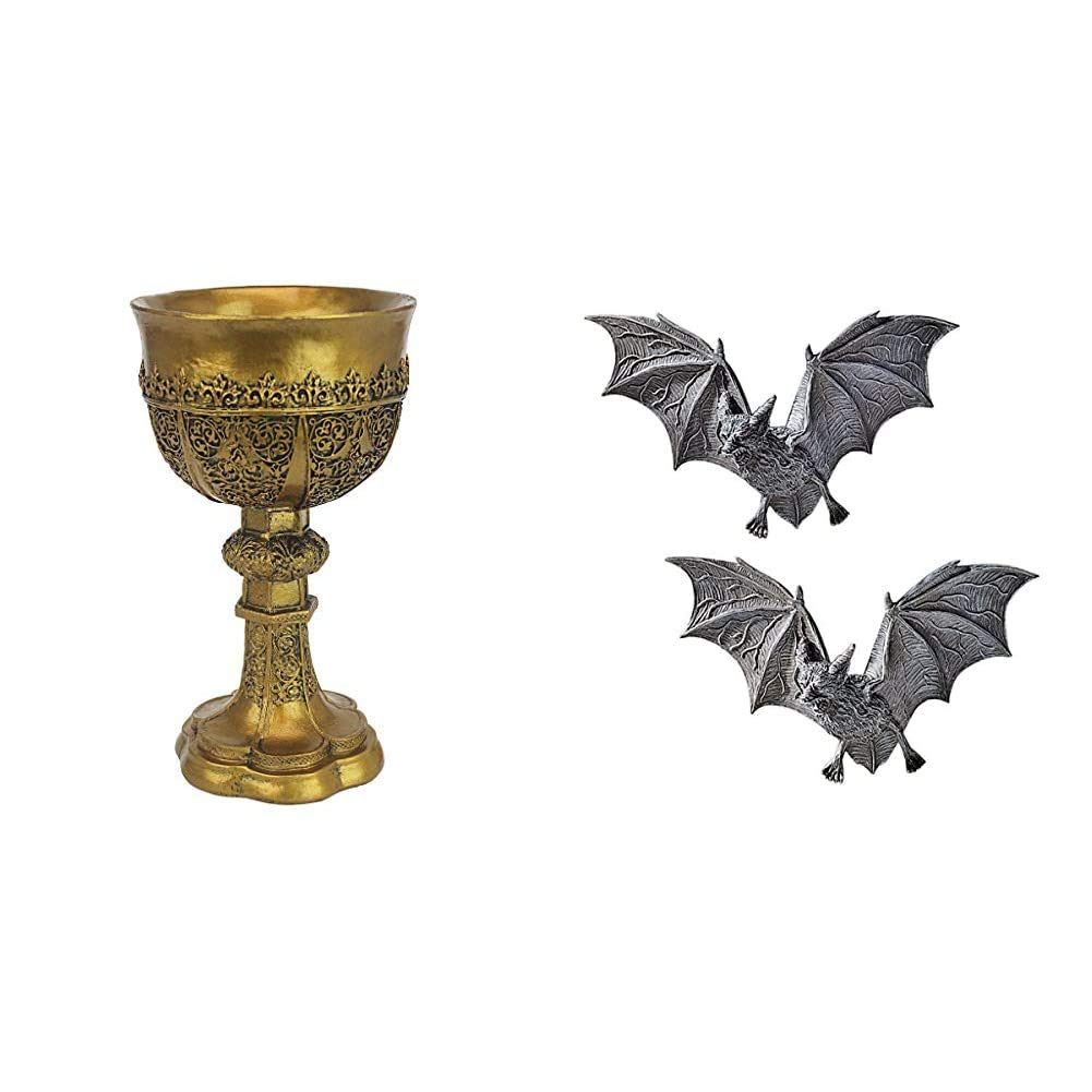 Buy Design Toscano Golden Chalice of King Arthur Medieval Decor Gothic ...