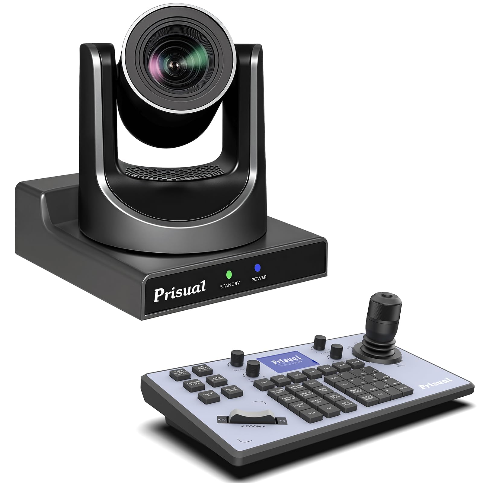 Amazon.com: Prisual PTZ Camera Bundle 20X Optical Zoom HDMI/USB/SDI/IP ...