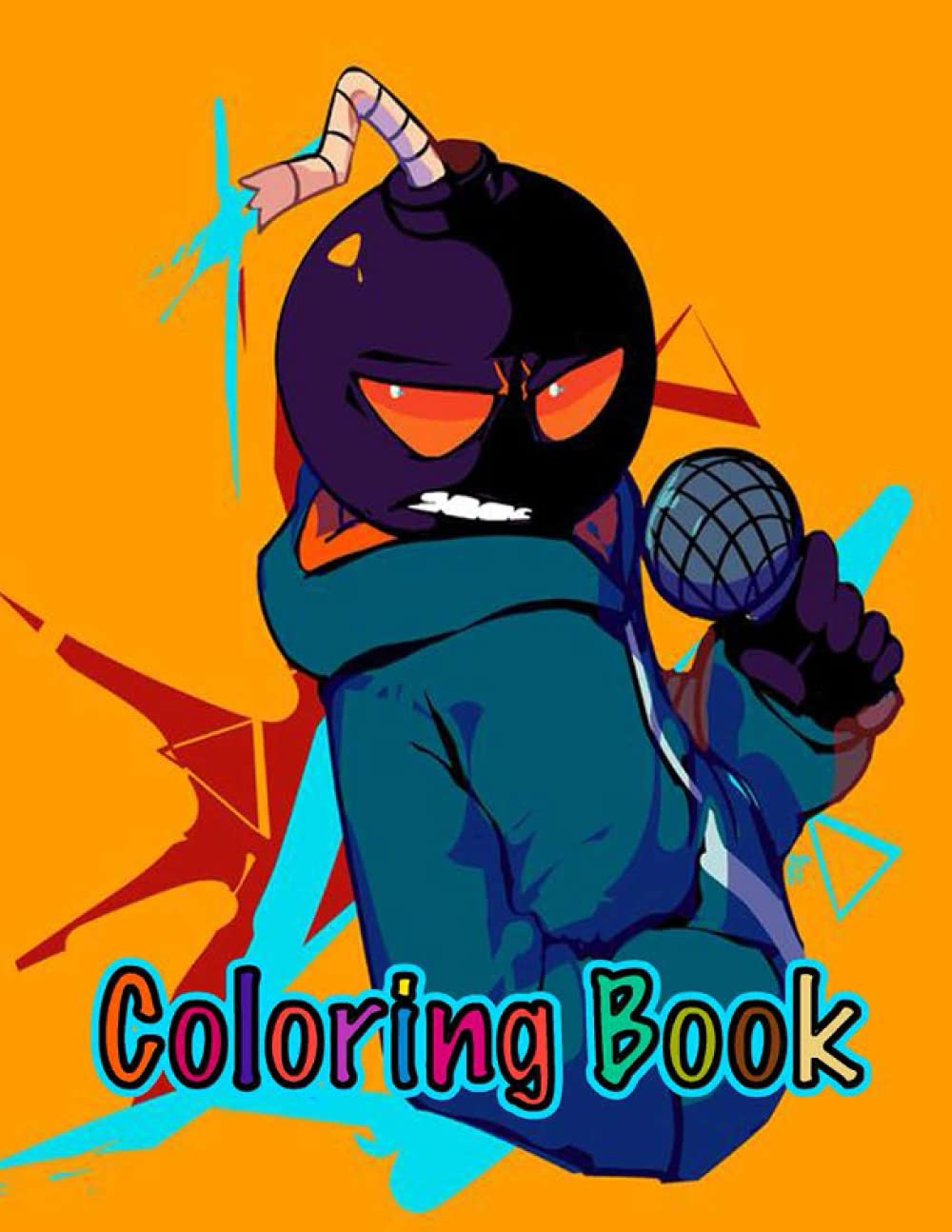 Buy FNF Coloring Book V2: FNF COLORING BOOK FOR KIDS AND ADULT , Over ...