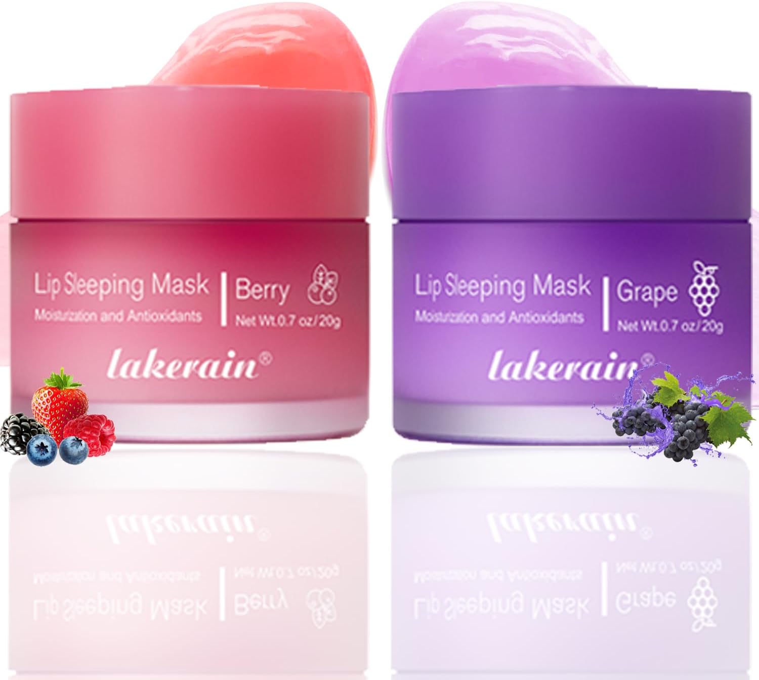 Amazon.com : 2PCS Lip Sleeping Mask, Lip Mask Overnight, Moisture & Lip ...