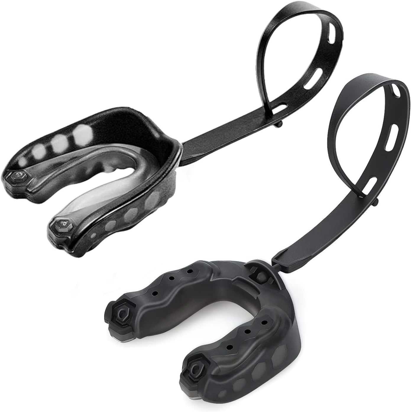 Amazon.com: 2PCS Football Mouth Guard, Sports Mouth Guard Football ...