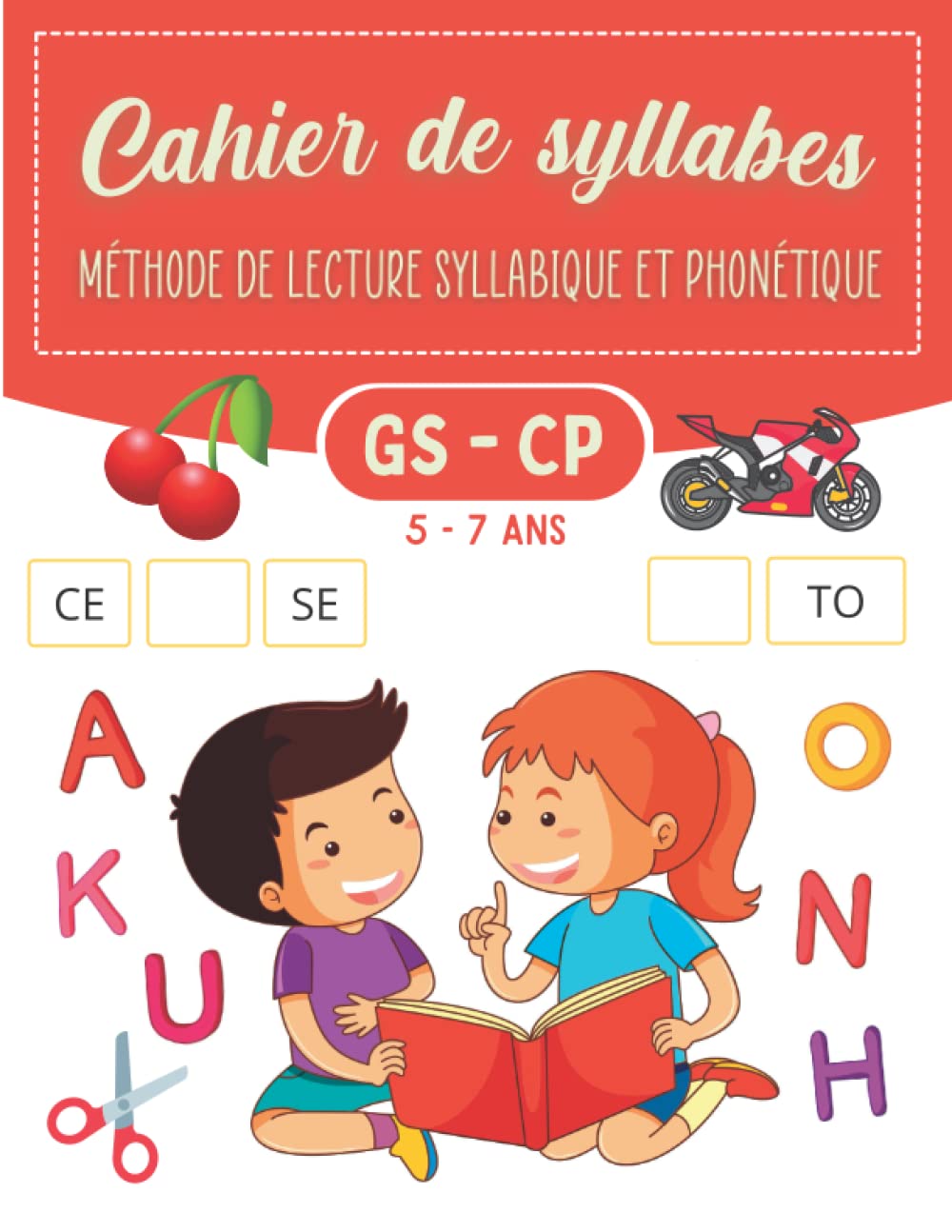 Amazon.com: Cahier de syllabes - Méthode de lecture syllabique et ...