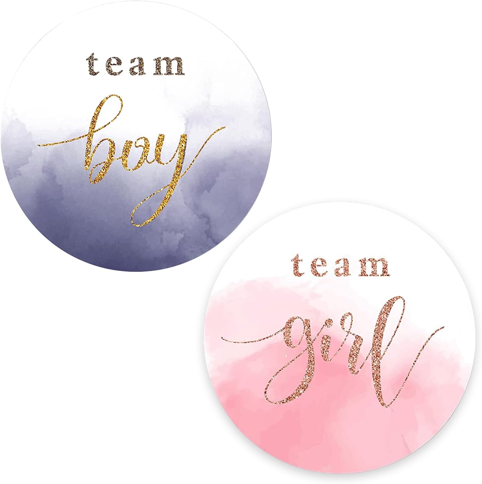 Amazon.com: Football Tutu Gender Reveal Stickers, 40 2inch Team Girl ...