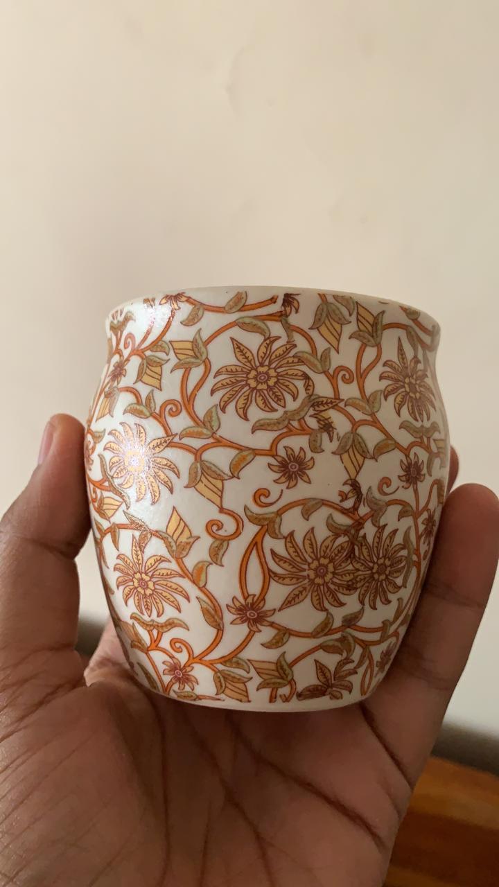 CRAFTGHAR Ceramic kulhad Set of 6 Cups Handmade kullad Tea Set | kulhad ...