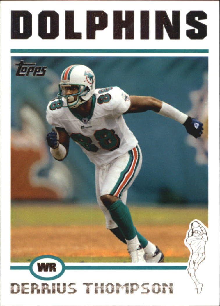 Amazon.com: 2004 Topps #196 Derrius Thompson : Collectibles & Fine Art