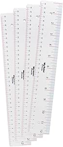 Amazon.com : Paper Ruler - 12" Bulk Rulers for Classroom, STEM, Easy-to ...