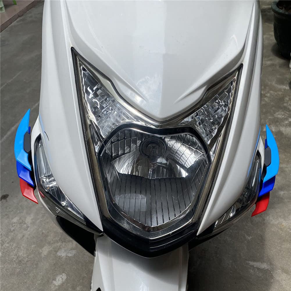 Snapklik.com : 2 Pieces Motorcycle Winglets Motorcycle Front Side ...
