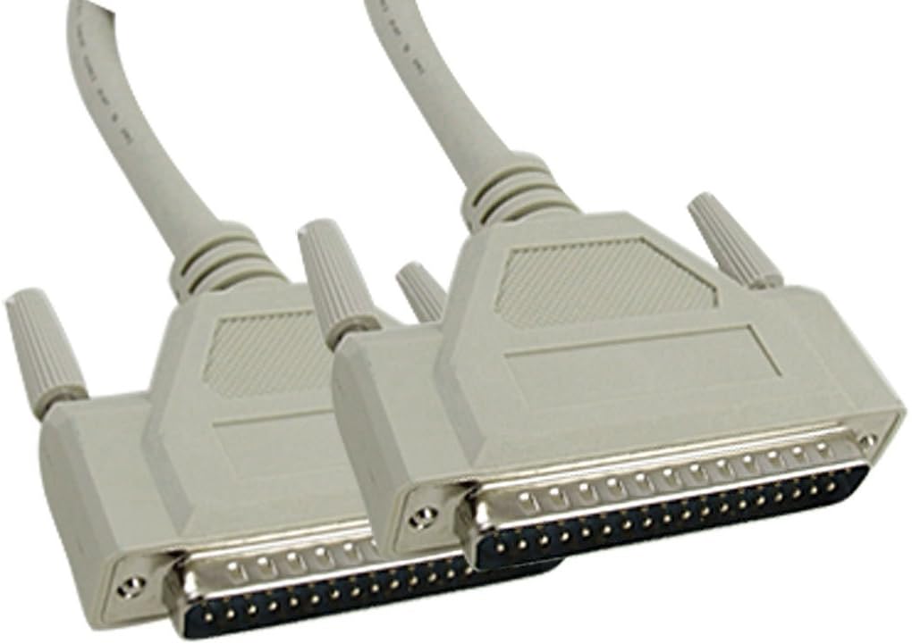 Amazon.com: Qtqgoitem 1.4M Male to Male DB37 37 Pin Connector Serial ...