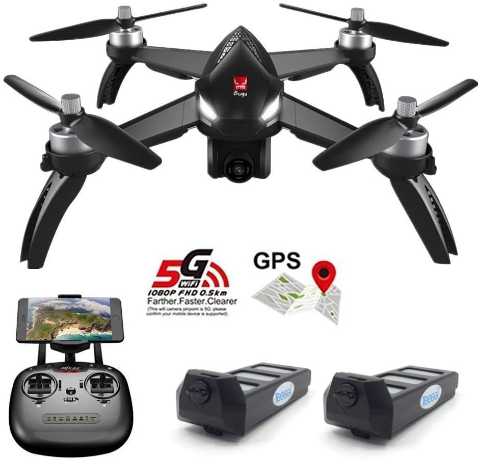 Amazon.com: FPV RC Drone with Camera Live Video GPS Smart Return ...
