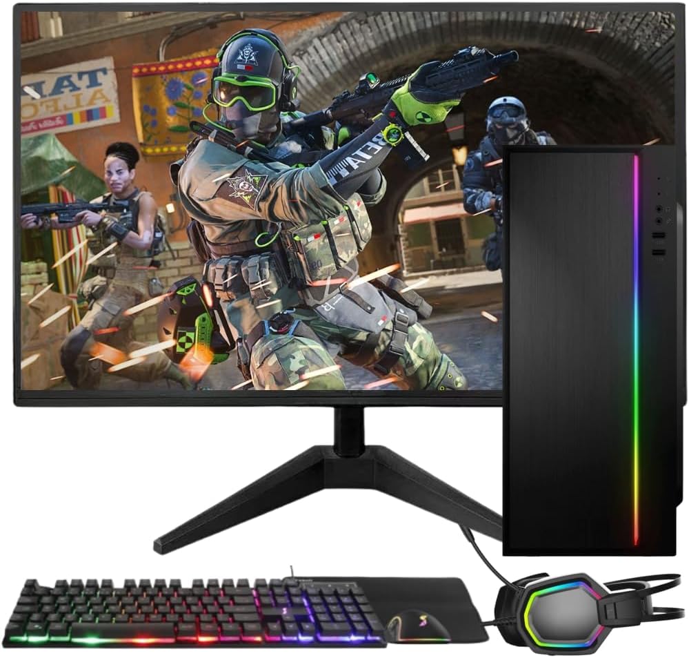 PC Gamer Completo 3green Smart, Intel Core i7, 16GB RAM, Radeon RX 580 ...