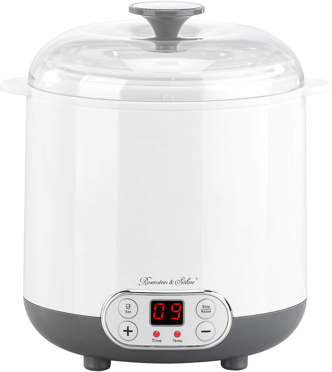 Duronic YM2 Yogurtiera elettrica automatica – 8 vasetti in ceramica da ...