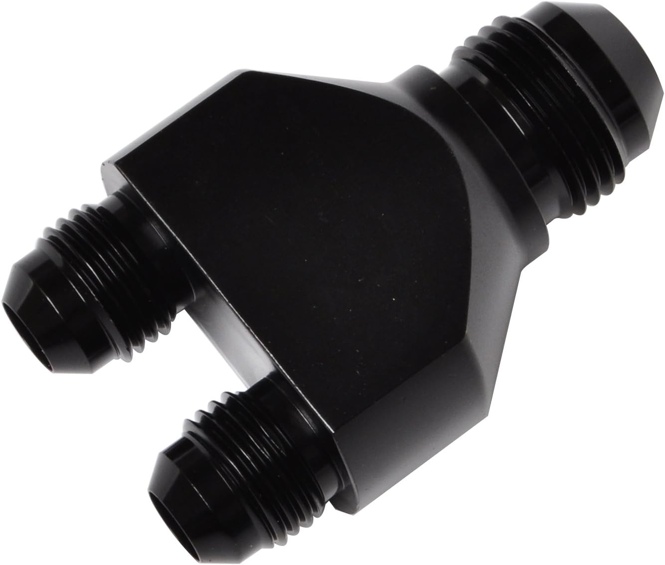Amazon.com: 10AN Y Adapters Male Flare Fuel Line Hose Fitting Block Tee ...