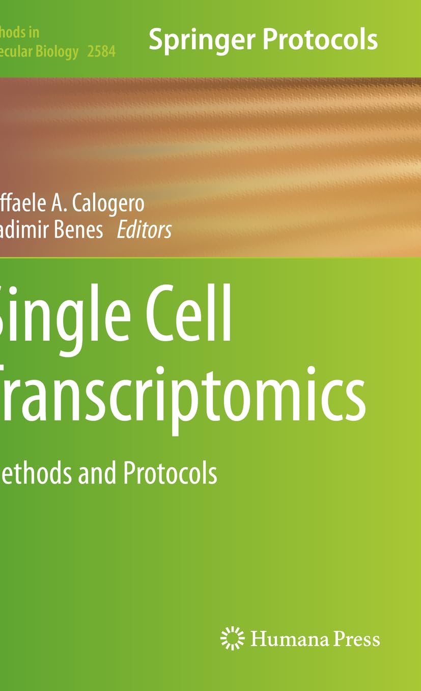 Buy Single Cell Transcriptomics: Methods and Protocols: 2584 (Methods ...