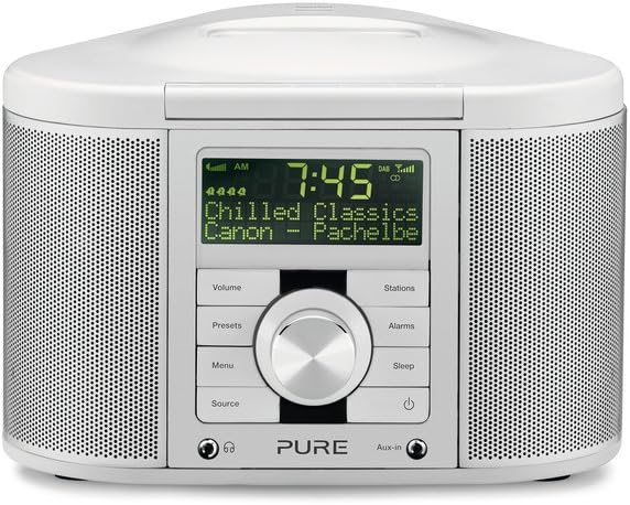 Pure Chronos iDock Series II, DAB/FM Stereo Clock Radio with Dock for ...