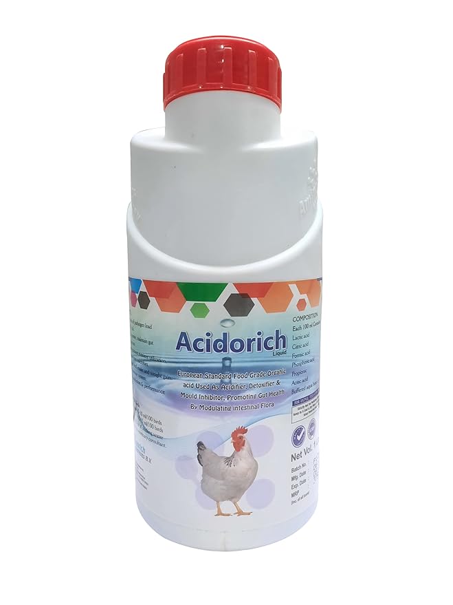 Acidorich | Feed & Water Acidifier for Poultry Birds |Immunity Booster ...