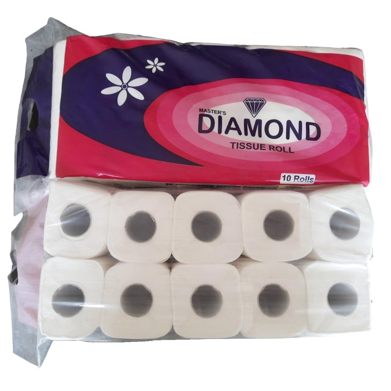 Diamond 2 Ply Soft, Hygienic & Absorbent Toilet Tissue Paper Roll ...