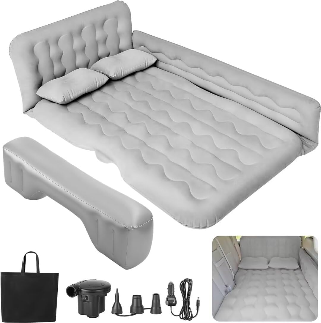 Amazon.com : SUV Air Mattress - Thickened and Double Car Air Mattress ...