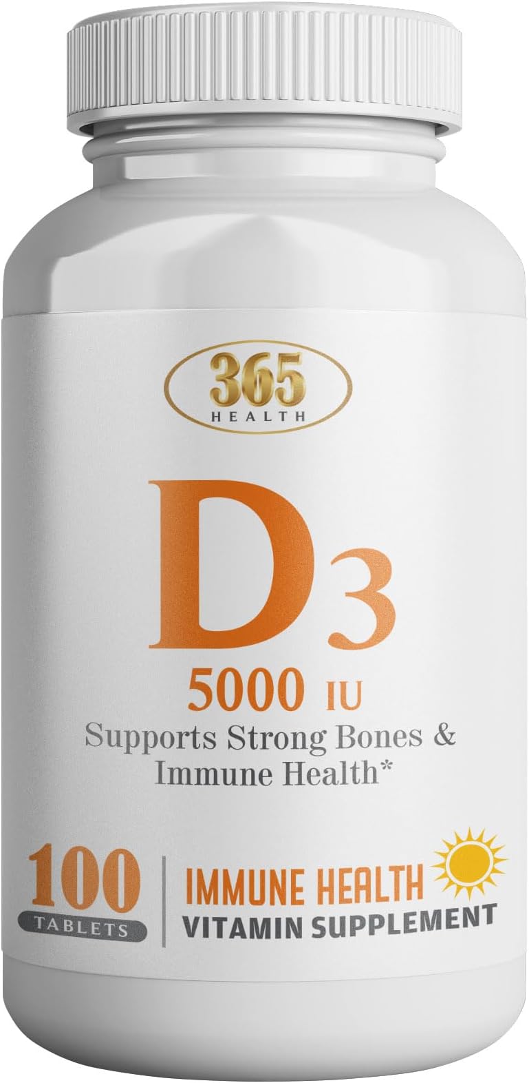 Amazon.com: Incite Nutrition Vitamin D 5000 iu - 400 Premium Vitamin D3 ...