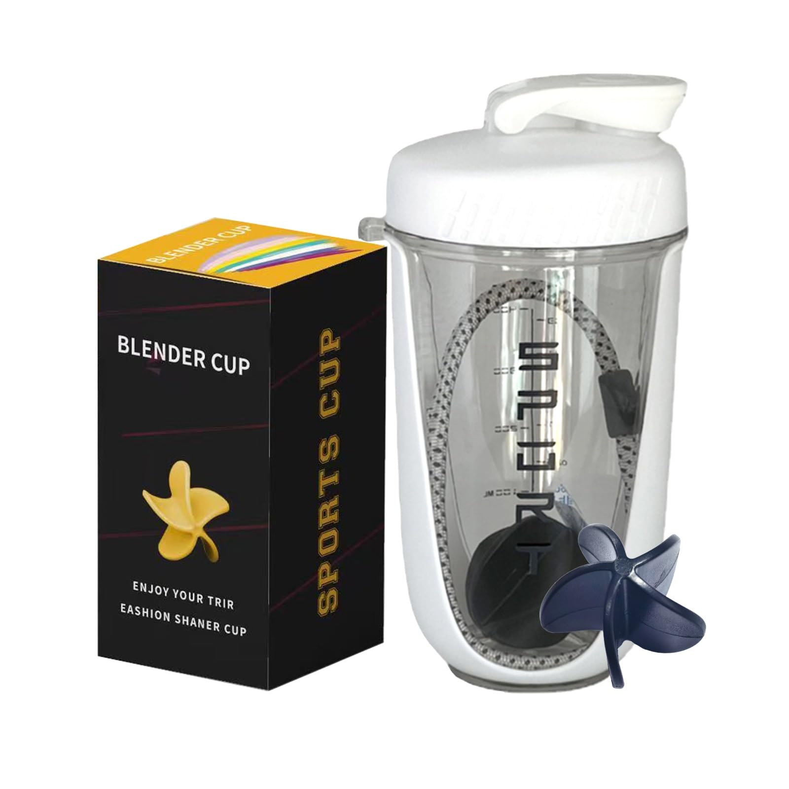 Amazon.com: Ruehalf 20OZ Protein Shaker Bottle,Sports Bottles for ...