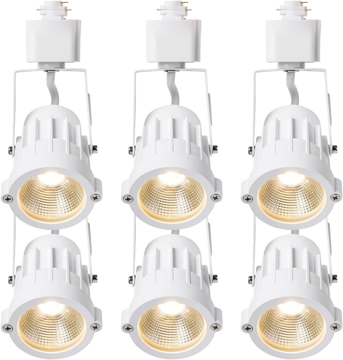 ELEGLO 12W Dimmable Track Lighting Heads,LED Track Light Heads,Halo ...