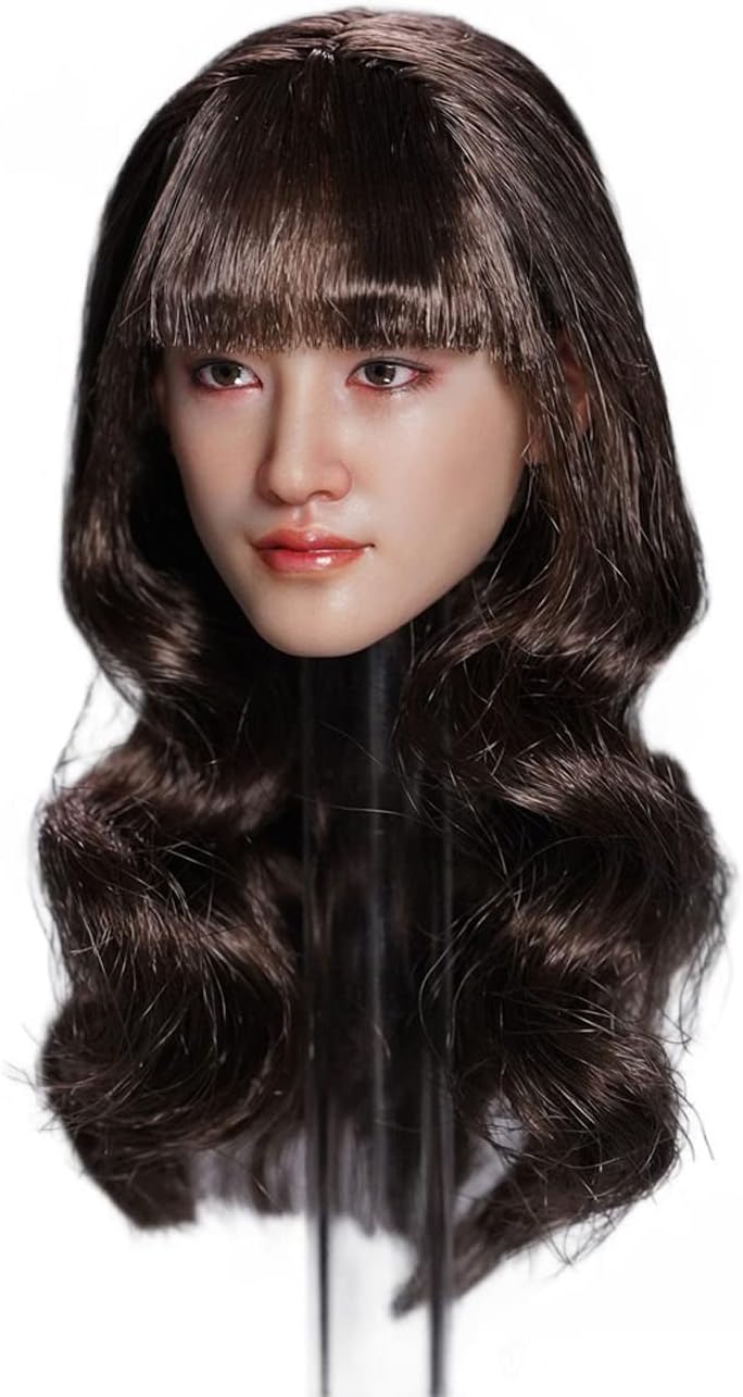 Amazon | 「AC」SUPER DUCK SDH045 1/6 アジア 女性 美人 濃姫 可動 アクション フィギュア用 ヘッド D | フィギュア・ドール 通販