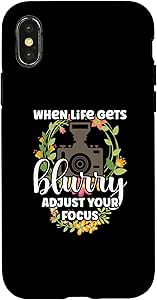 Amazon.com: iPhone X/XS Photography Motivational Quote Photographer ...