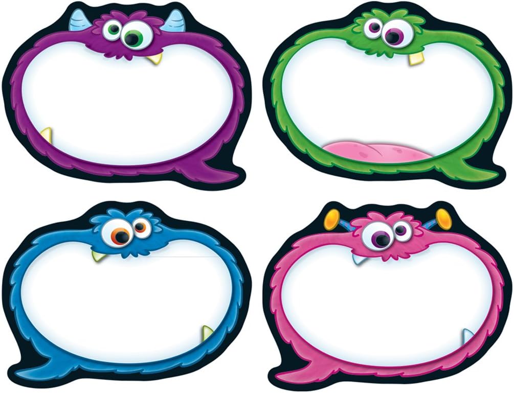 Monster Speech Bubbles Cut-Outs : Carson-Dellosa Publishing Company ...