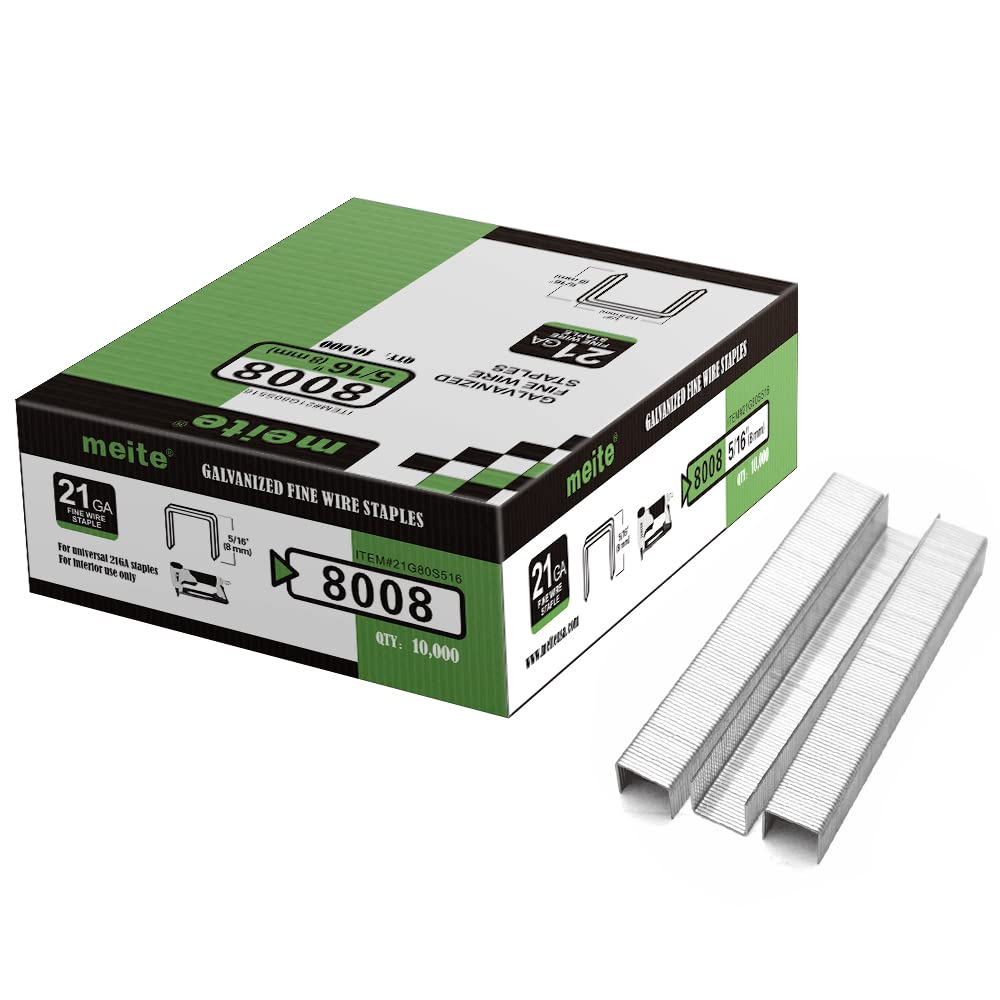 80 SERIES STAPLES for UPHOLSTERY STAPLING 8mm LEG LENGTH, 10,000 ...