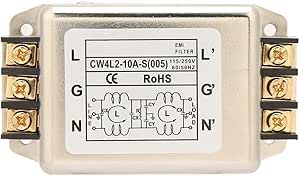 Universal Power Wire Filter, Power Line Filter, Single/Dual Pole High ...