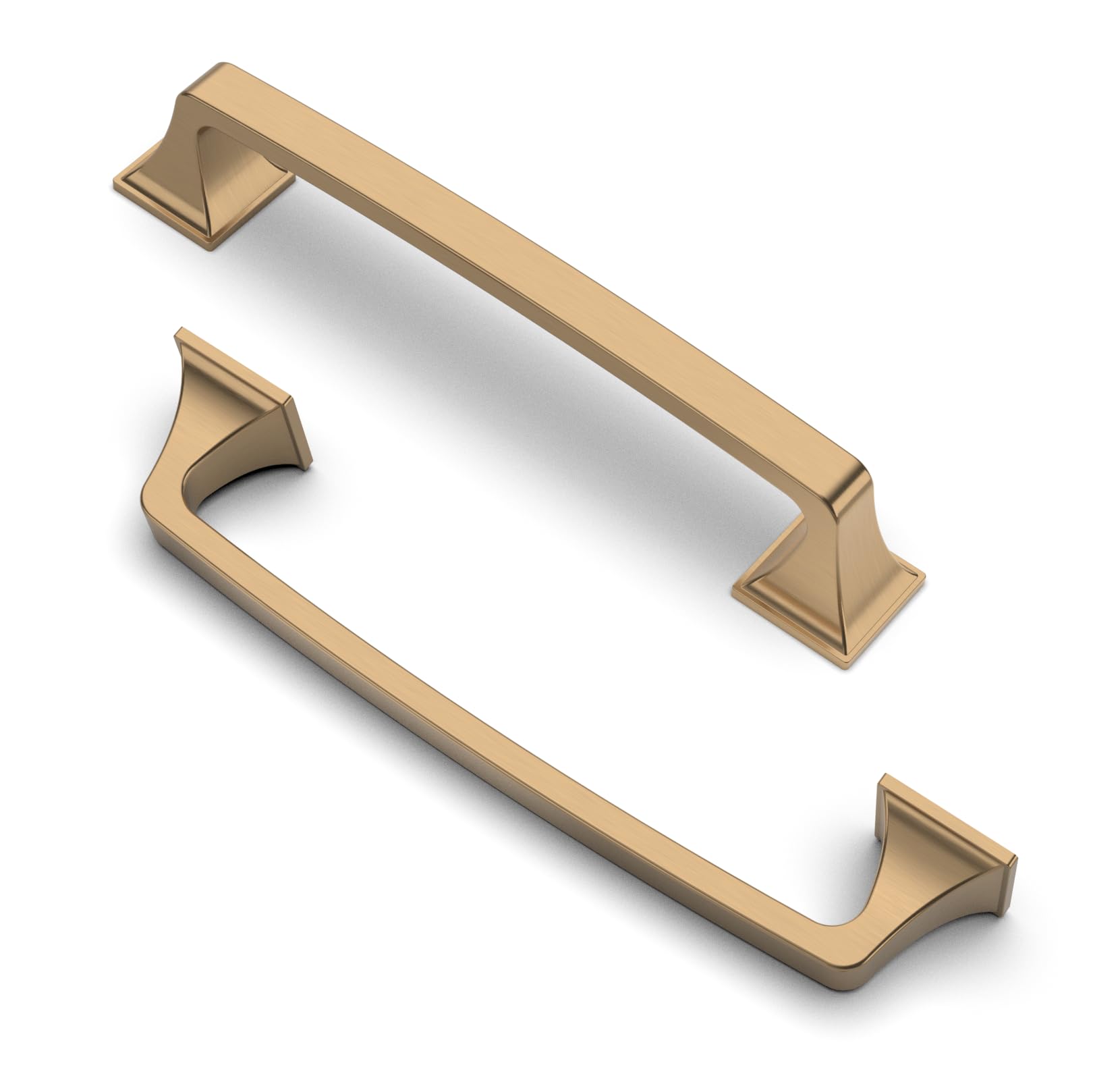 FURNIWARE Pack of 10 Cabinet Handles,Champagne Bronze Hardware Drawer ...