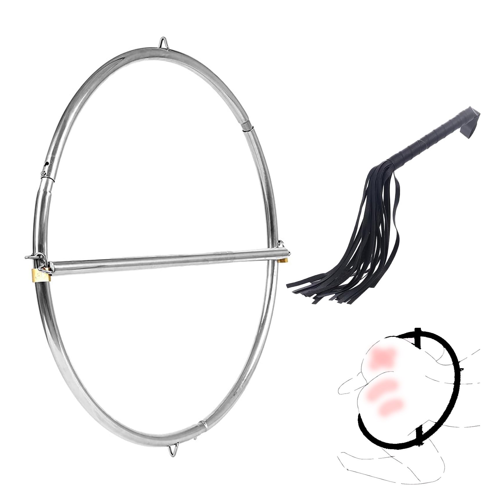 Amazon.com: BDSM Bondage Restraints Spreader Bar Couples Sex Toys, Sex ...