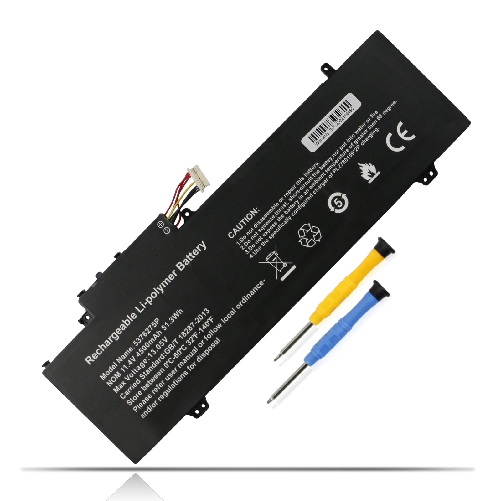 Amazon.com: MULS 5376275P UTL-509068-3S Laptop Battery for Gateway ...