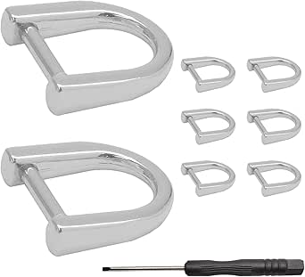 Amazon.com: Murtenze 8PCS Tiny D-Key Ring with Screw Shackle for Car ...