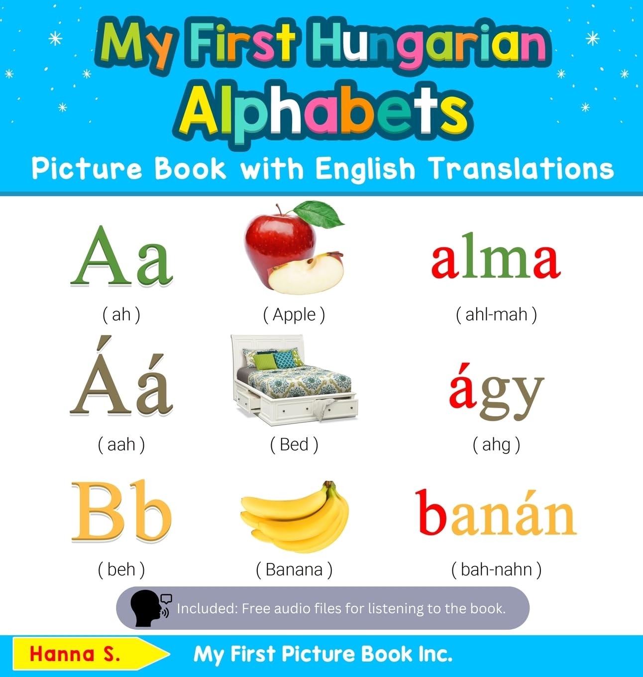 My First Hungarian Alphabets Picture Book with English Translations ...