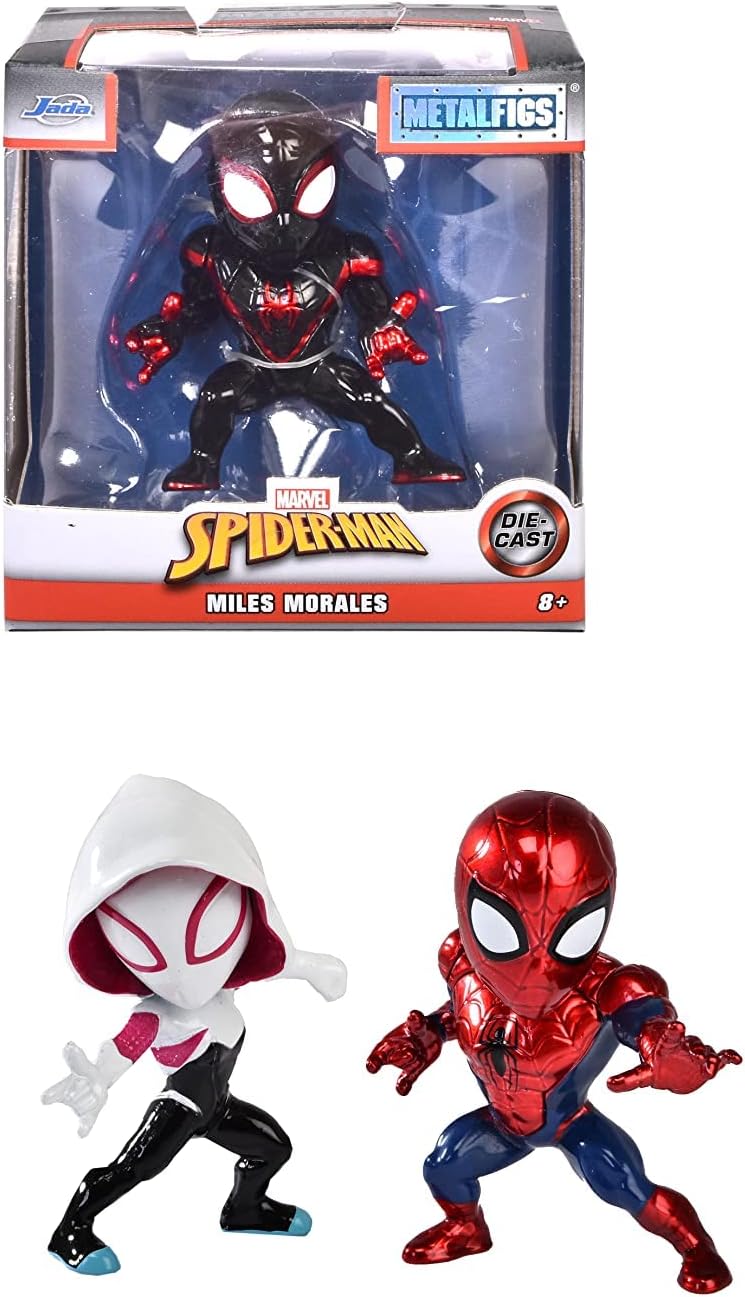 Jada Toys Marvel Spider-Man Figure (1 Piece, 6.5 cm), Random Selection ...