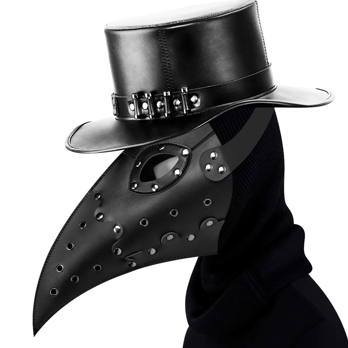 Snapklik.com : ThinkTop Plague Doctor Long Nose Bird Beak Mask