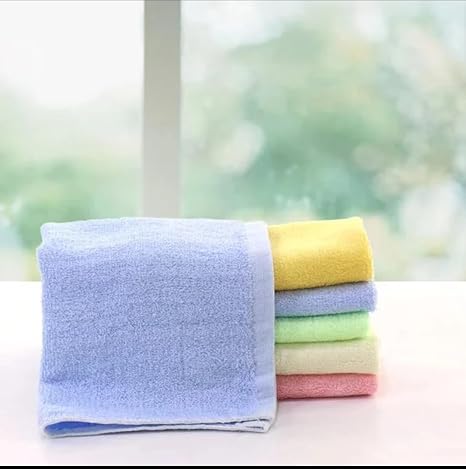 JoJo Jr. Flannel Face Cloth(Pack of 6) Reusable Face Towels(25 * 25 cm ...