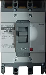 Amazon.com: KDNHVRQY 1Pcs ABS33C ABS 53C Molded Case Circuit Breaker ABS-33C Air Switch 3P 3A/5A ...