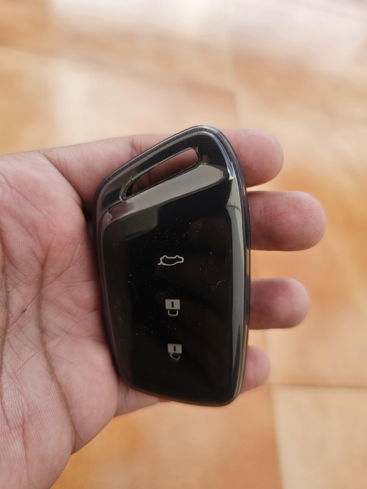 JVCV® Soft TPU Transparent Cover Compatible with MG Hector and Hector ...