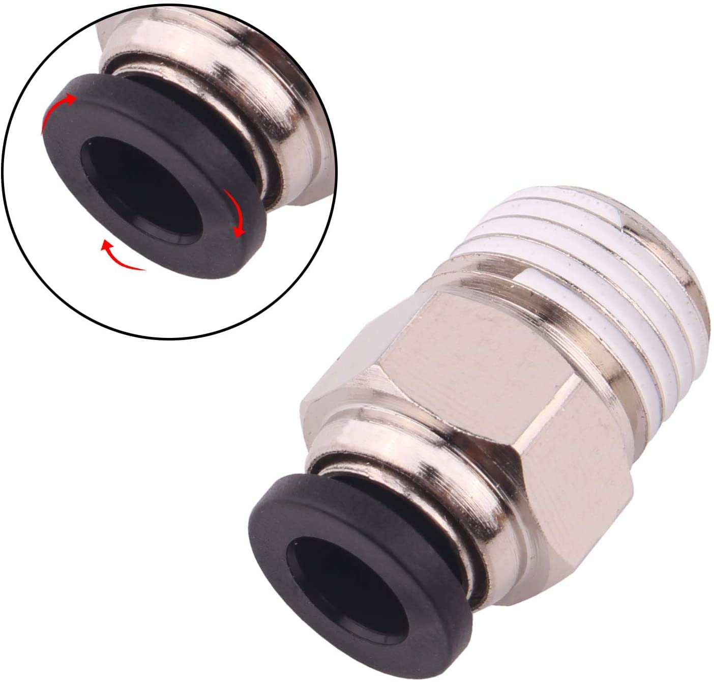 Snapklik.com : DERPIPE Push To Connect Tube Fitting