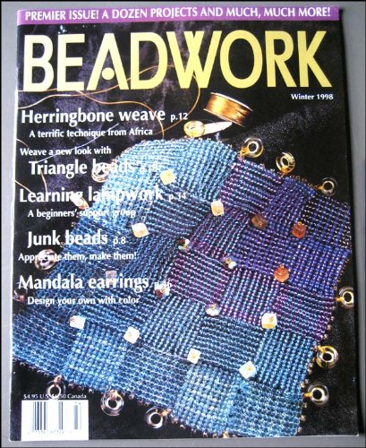 Beadwork Magazine (Winter 1998): Herringbone Weave; Triangle Bead ...