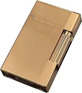 Amazon.com: ZINGINGEN Metal Lighter Reusable Side Slip Wheel Lighter ...