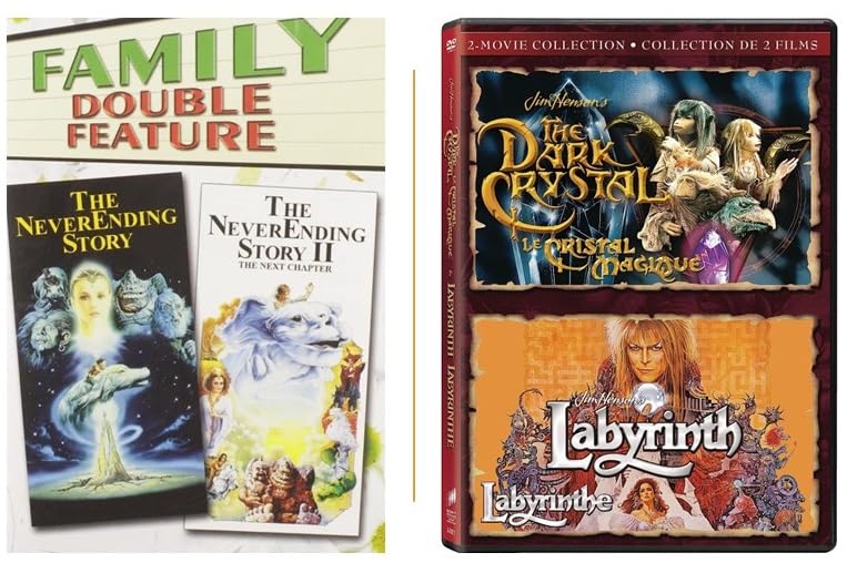 Amazon.com: Generic DVD: The Dark Crystal / Labyrinth / The Neverending ...