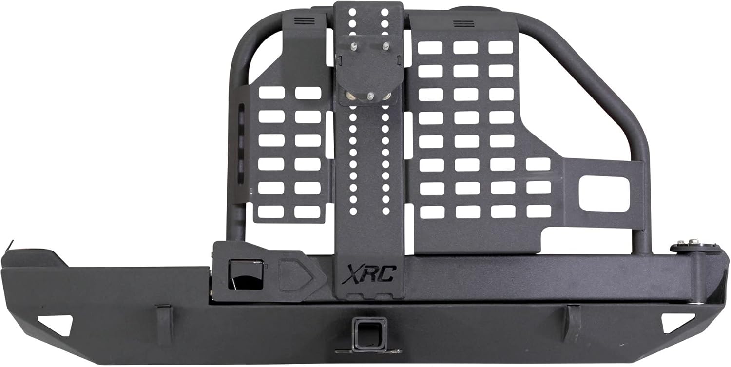 Smittybilt 76851 XRC Rear Bumper/Tire Carrier for Jeep Cherokee XJ ...