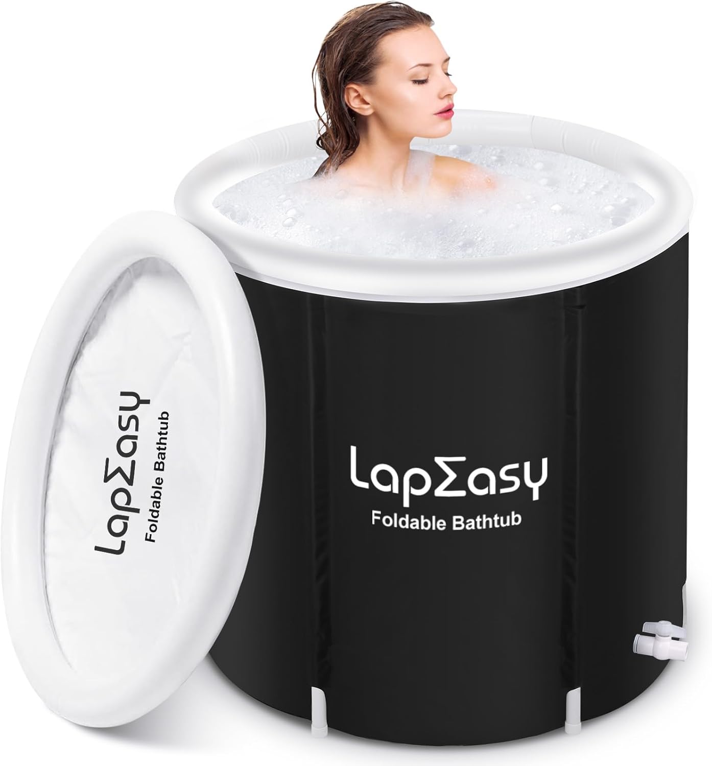 LapEasy Extra Large Ice Bath Tub,Ice Bath Tub for Athletes,Fitness ...